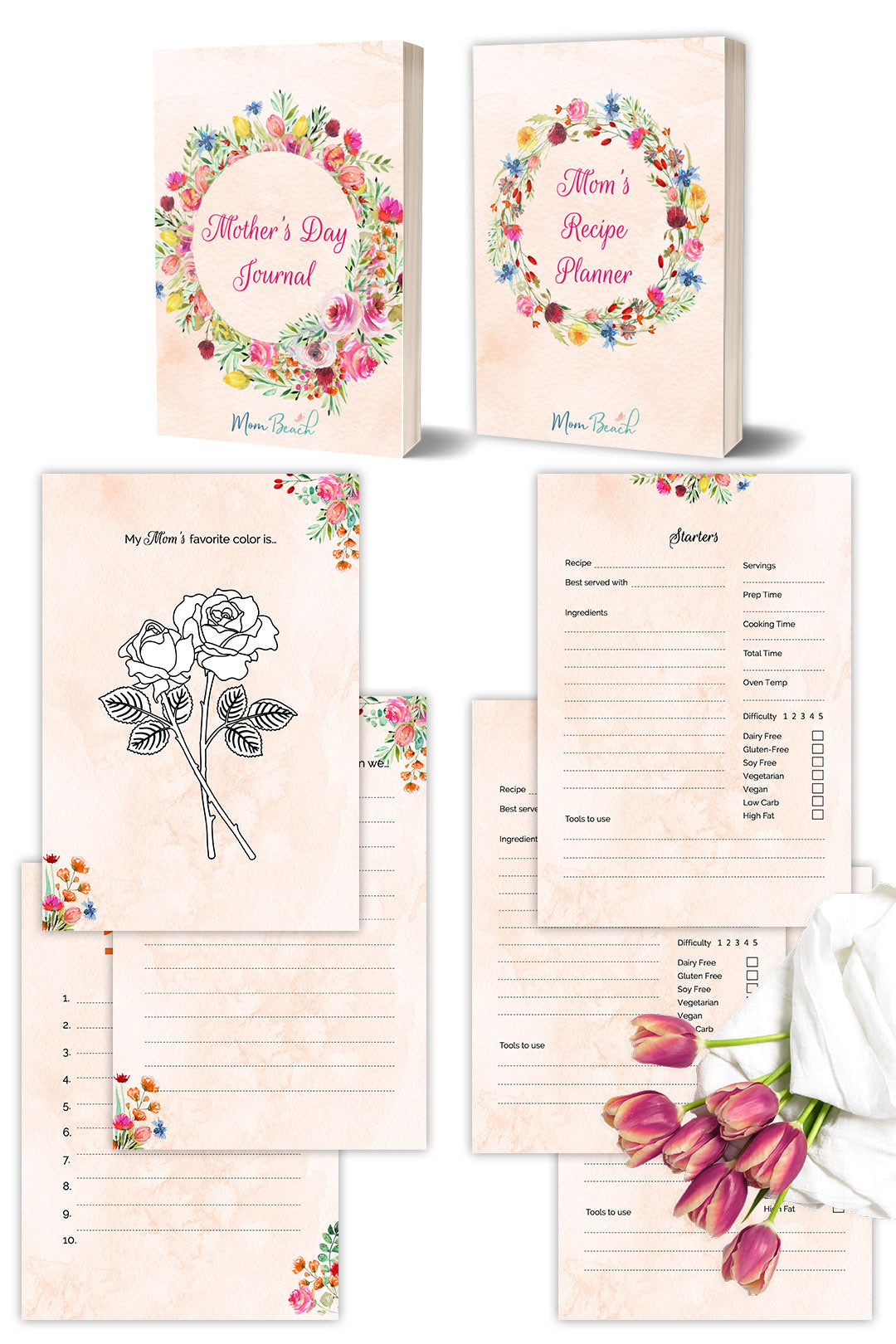 Mother's Day Bundle (35 Pages)