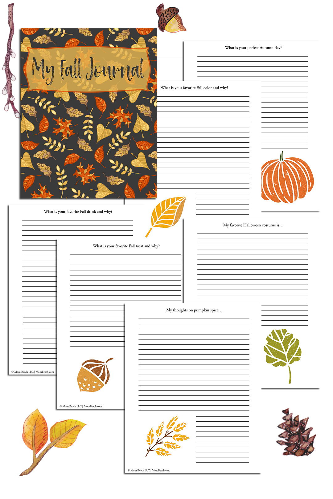 My Fall Journal (33 Pages)