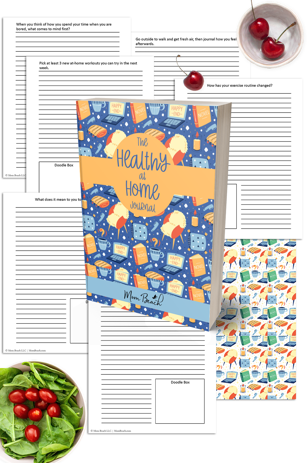 The Healthy at Home Journal ( 51 Pages )
